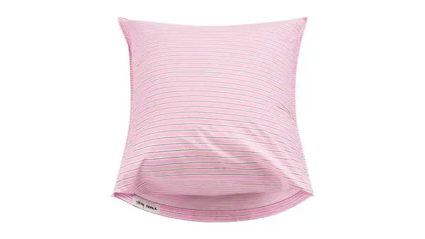 StÜssy Tekla Percale Pillow Sham - Pink Stripes