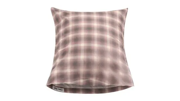 StÜssy Tekla Percale Pillow Sham - Red Plaid