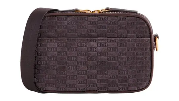 Kith Monogram Suede Crosswalk K20 Bag - Incognito