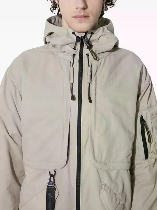 Alpha Industries Utility Fishtail Uv Hooded Jacket