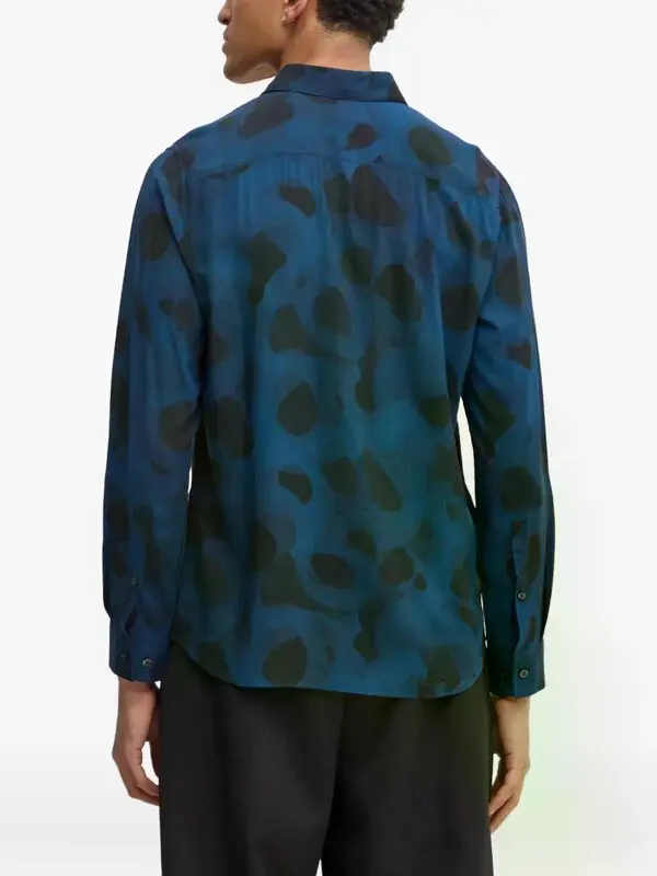 Hugo Abstract-print Shirt