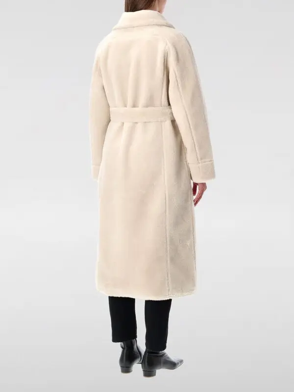 URBANCODE Fur Long Coat - White