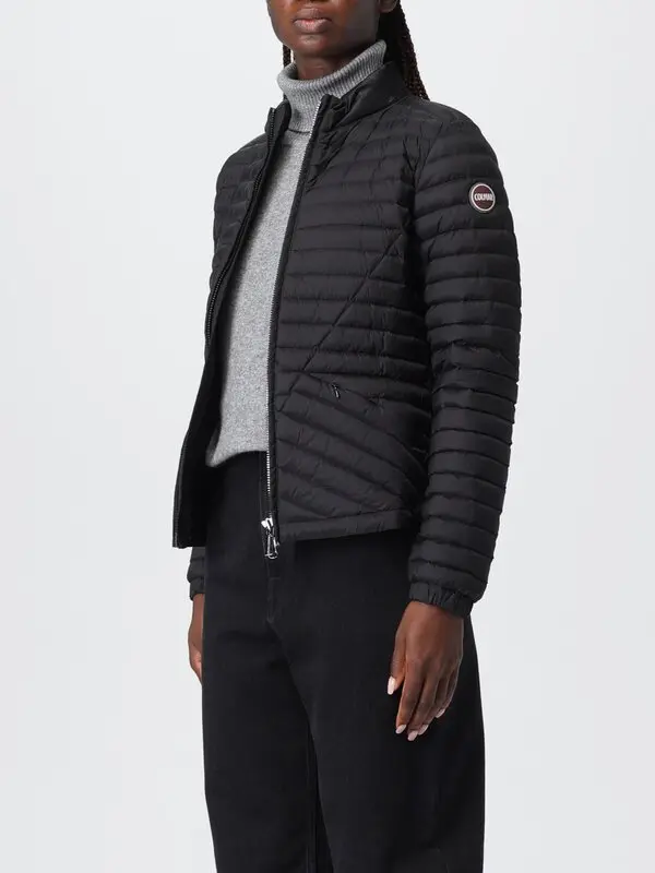 COLMAR Quilted Zip-up Jacket - Black