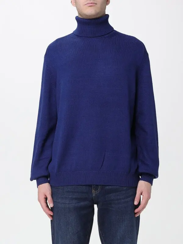 Armani Exchange Turtleneck Sweater - Cobalt