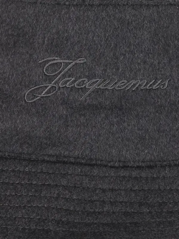 Jacquemus Bucket Hat - Grey