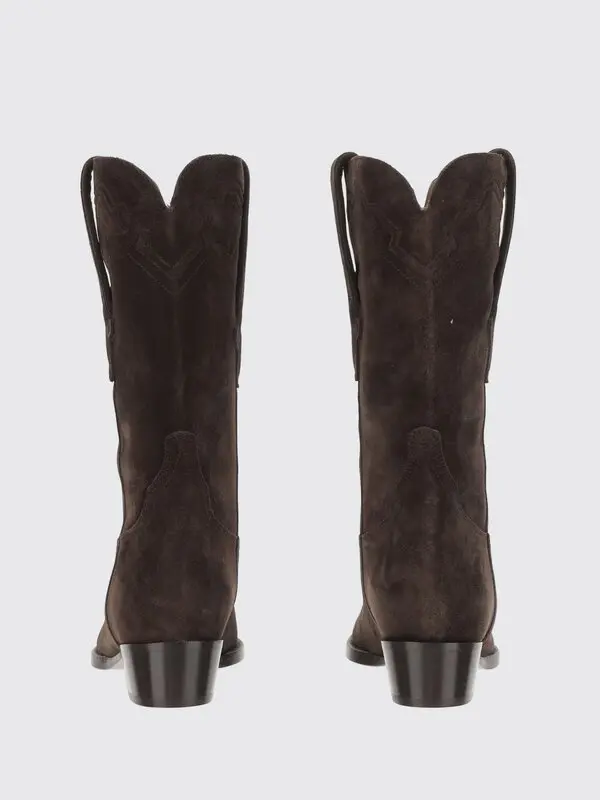 Paris Texas Mid Calf Boots - Brown