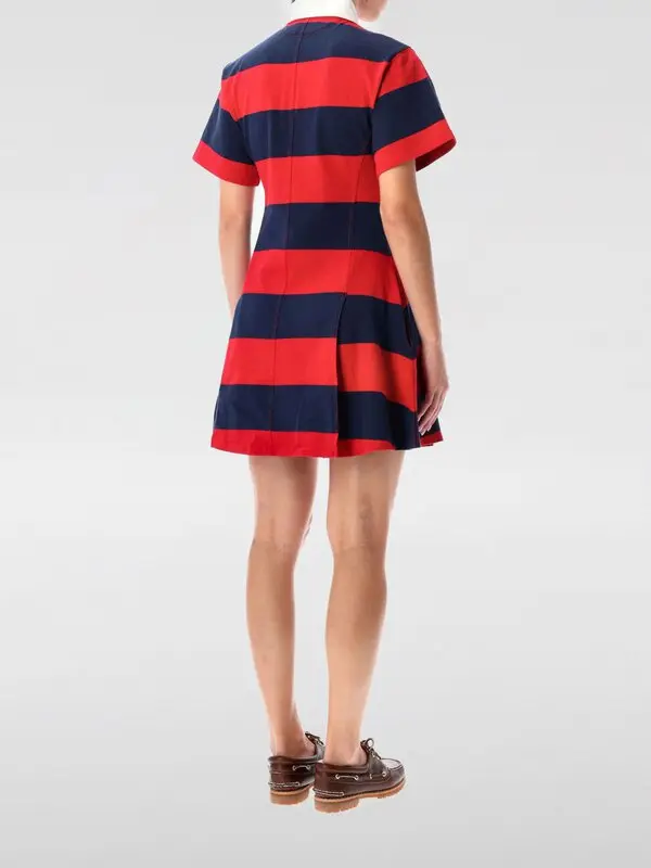 strapless open back dress Lizzy Rugby Stripe Dress In Cotton Jersey – Alex Mill main image 0