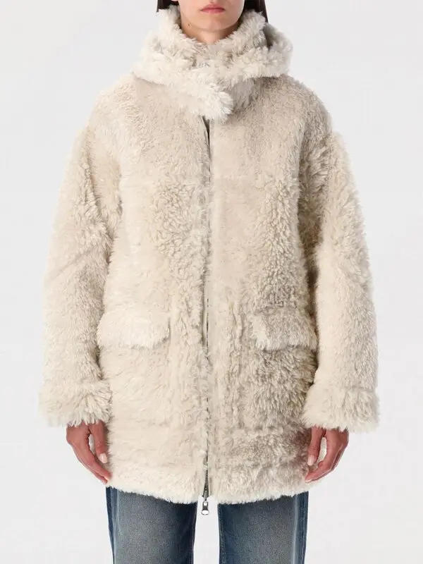 URBANCODE Faux Fur Coat - White