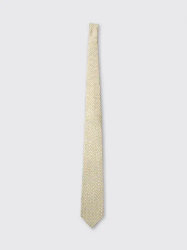 FERRAGAMO Neck Tie - Yellow