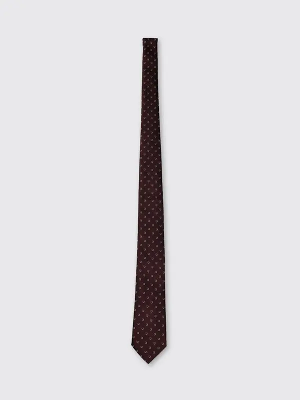 FERRAGAMO Neck Tie - Burgundy