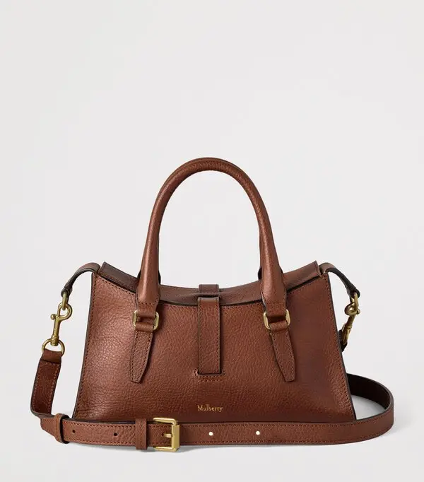 Mulberry Mini Leather Roxanne Top-handle Bag - Brown