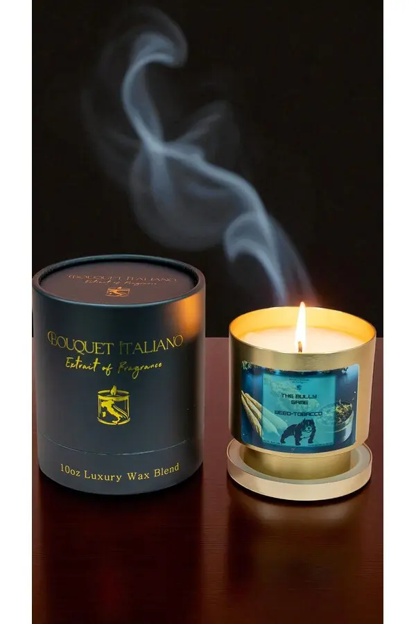 BOUQUET ITALIANO The Bully Game Luxury Candle - Green
