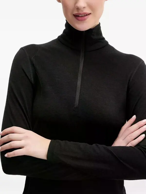 Icebreaker Merino-wool Zip-neck Top