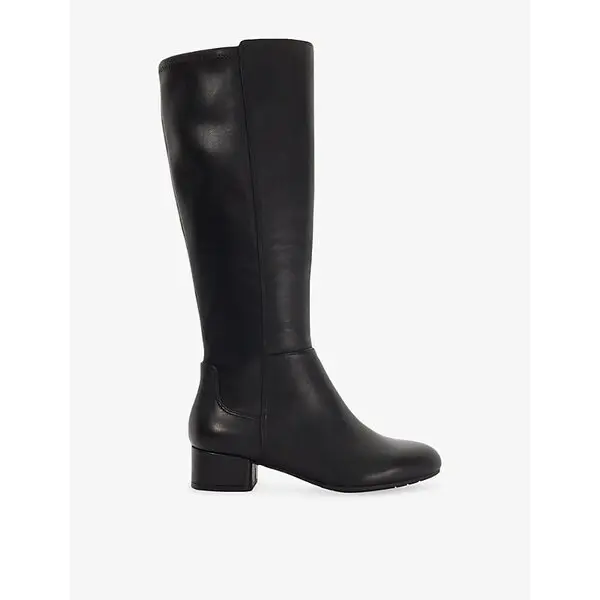 DUNE Tayla Leather Knee-high Boots