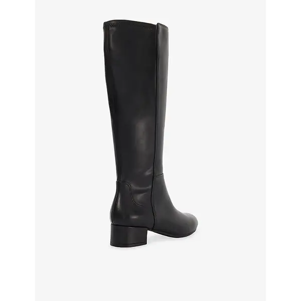 DUNE Tayla Leather Knee-high Boots