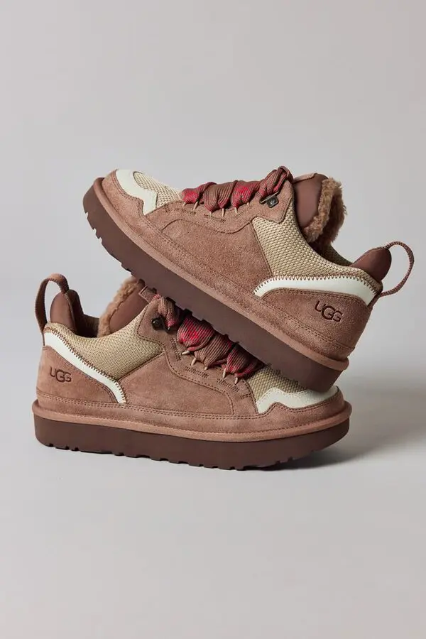 UGG Lowmel Suede Sneakers - Rocky Oak