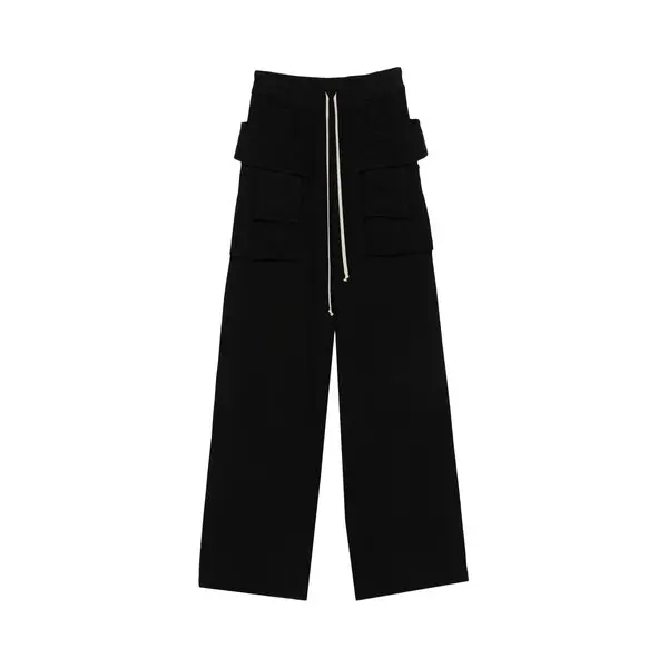 Rick Owens Cargo Drawstring Wide Pant