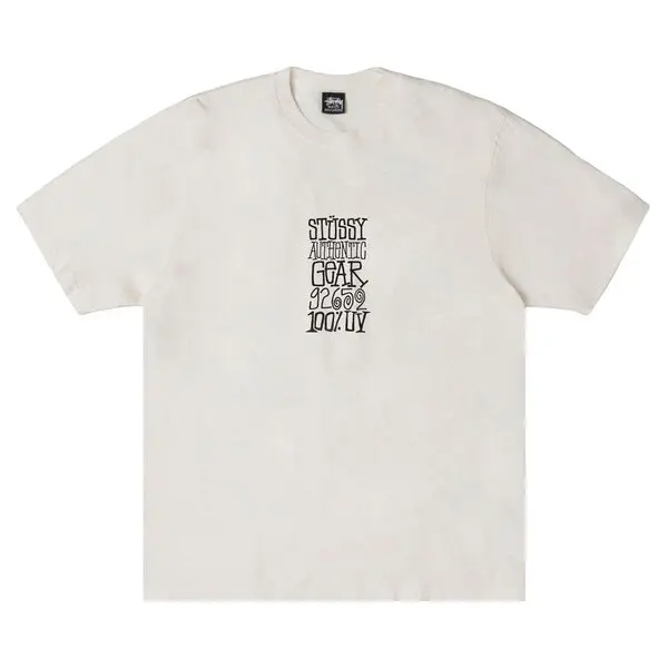 StÜssy Authentic Gear Tee - Cream