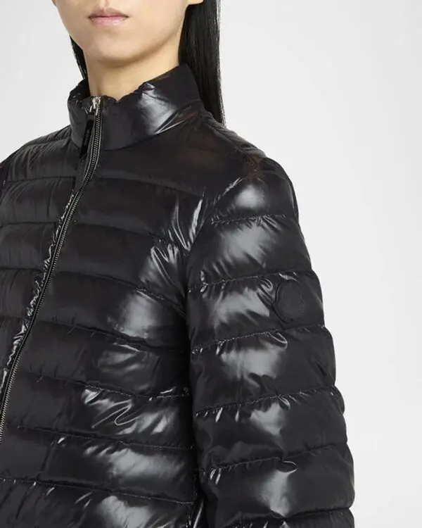 Moncler X Ee72 Edward Enninful Knut Short Down Jacket - Black