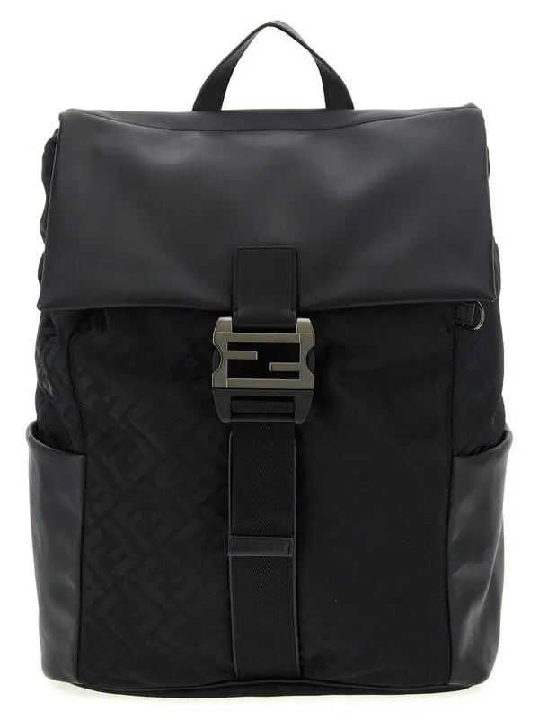 Fendi Flux Backpack - Black