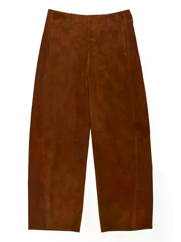 Bimba Y Lola Suede Paneled Trousers