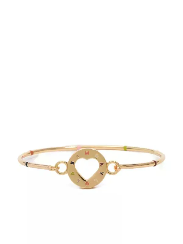 Bimba Y Lola Logo-embellished Bangle - Gold