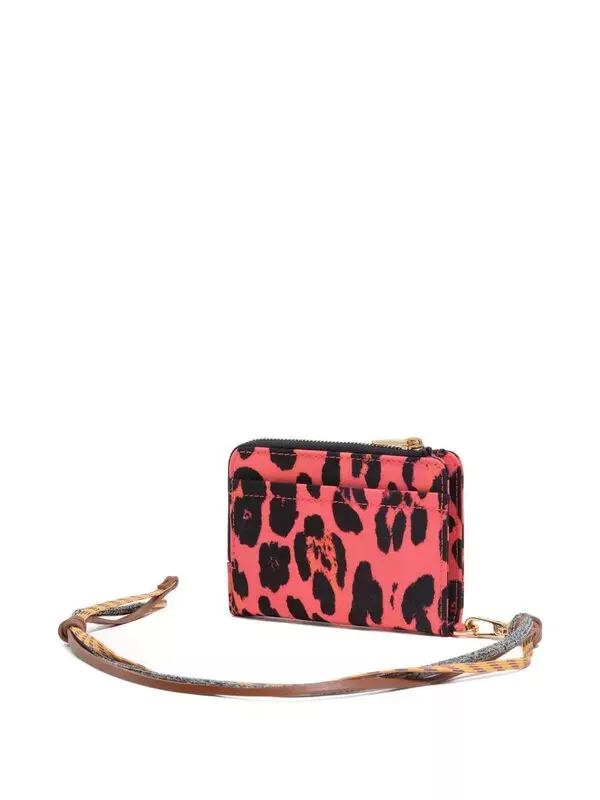 Bimba Y Lola Leopard-print Zip Wallet