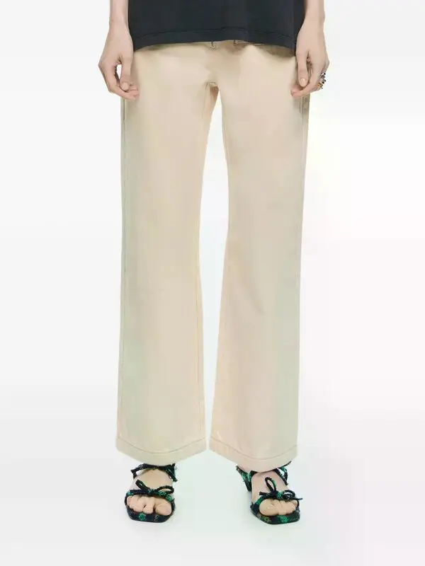 Bimba Y Lola Zip-front Pocket Trousers - Neutrals