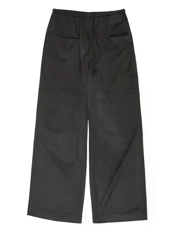 Bimba Y Lola Drawstring Patch-pocket Trousers