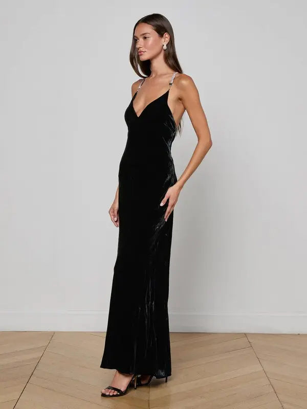 L'Agence Saint Velvet Gown