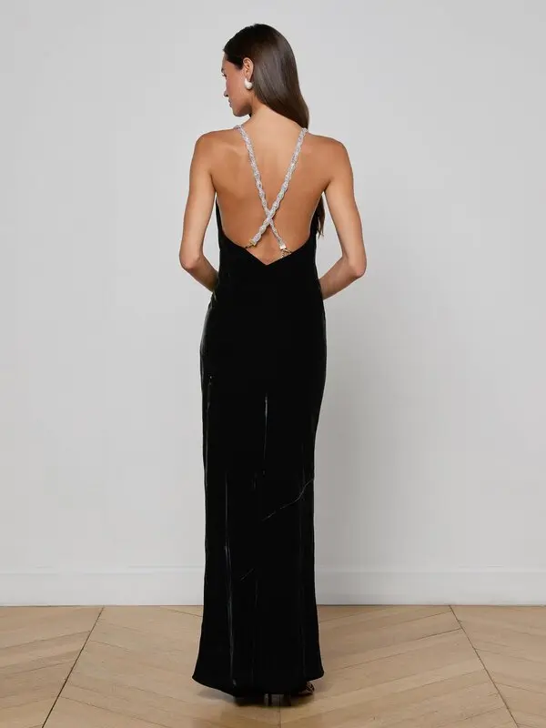L'Agence Saint Velvet Gown