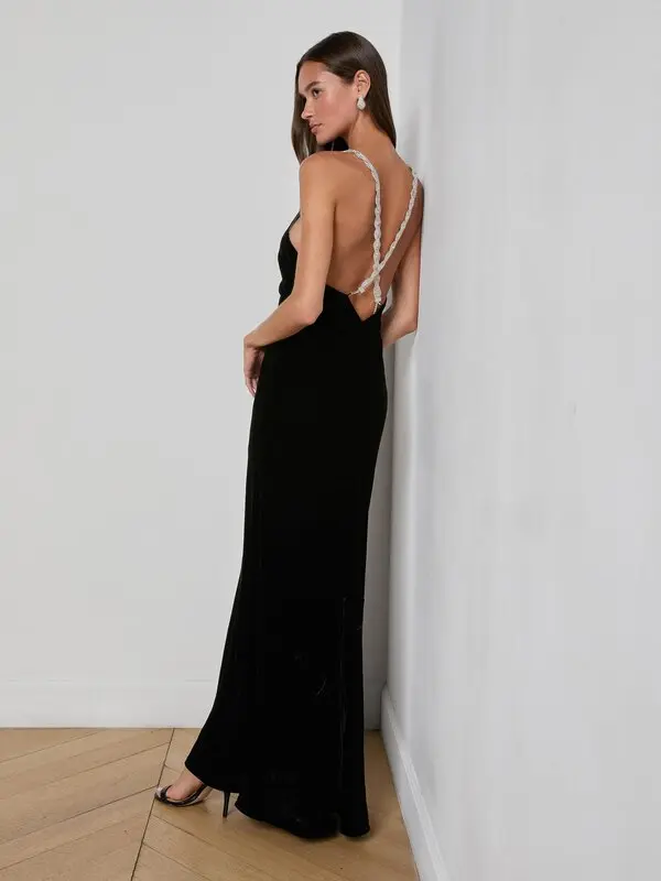 L'Agence Saint Velvet Gown