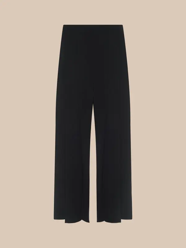 L'Agence Novalynn Cropped Pleated Trousers