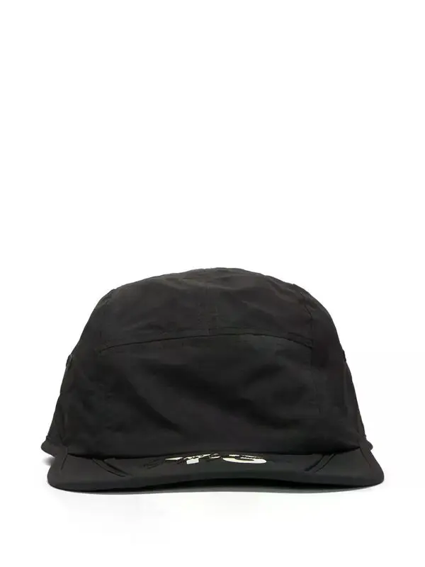 Y3 Logo-print Foldable Cap - Black
