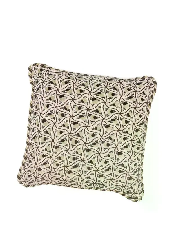 SOHO HOME Murphy Jacquard-patterned Corded Cushion - Neutrals