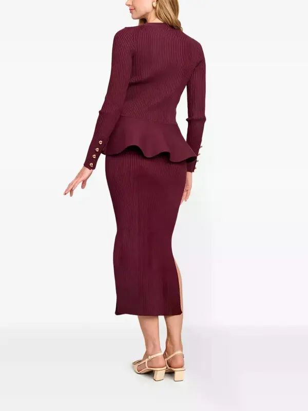 Cara Cara Jocelyn Ribbed Midi Skirt