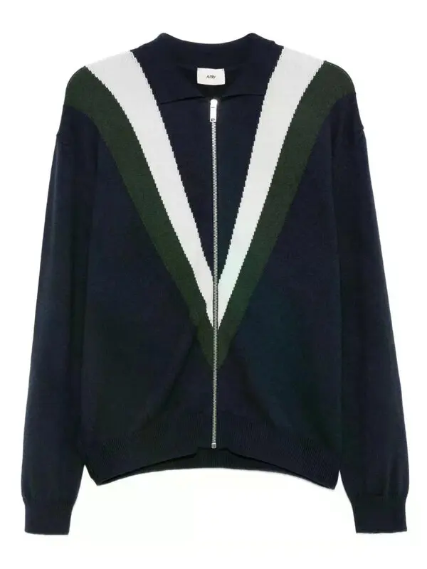 AUTRY Zip-front Cardigan