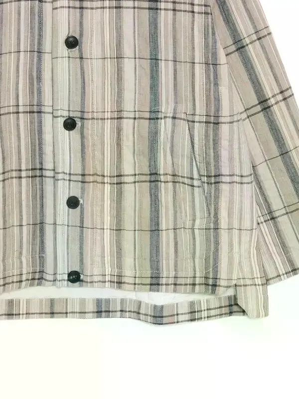 JAN JAN VAN ESSCHE Madras Checked Jacket