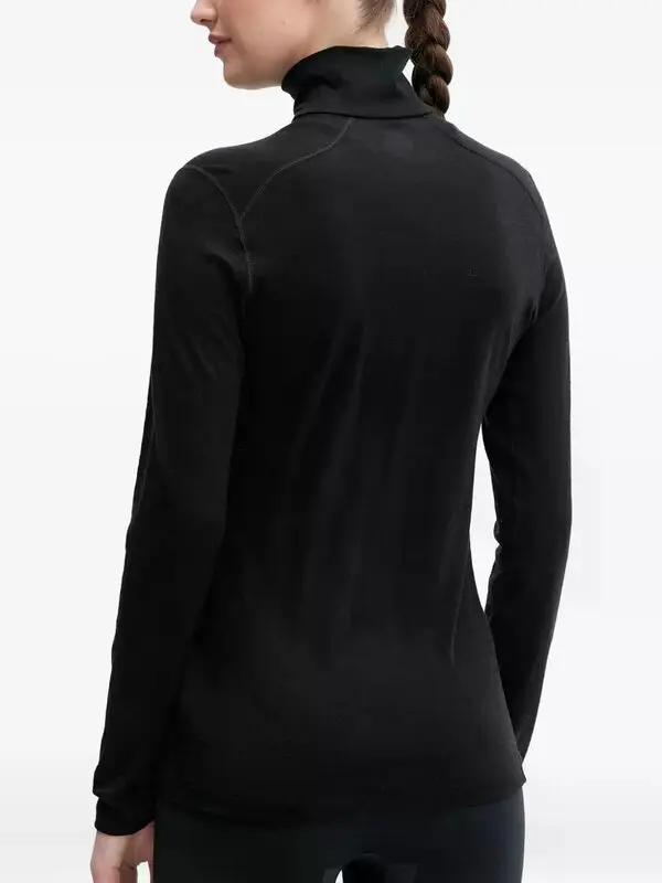 Icebreaker Zip-neck Merino-wool Top