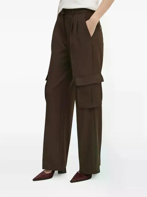 Guess Pleated Cargo-pocket Trousers