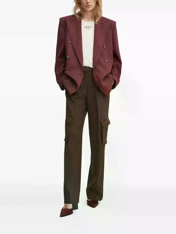 Guess Pleated Cargo-pocket Trousers