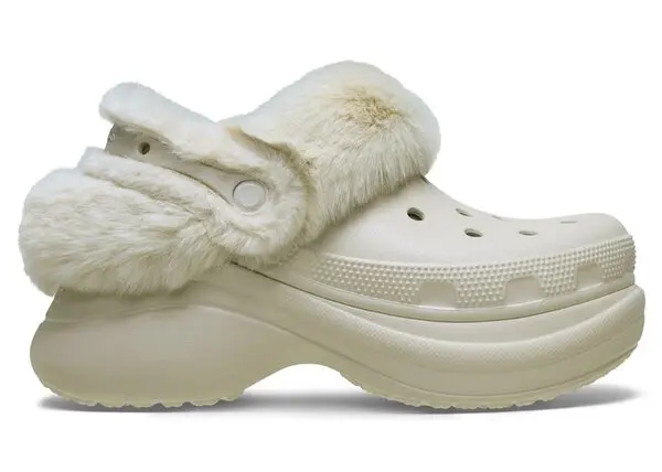 CROCS Classic Bae Lined Clog - Stucco