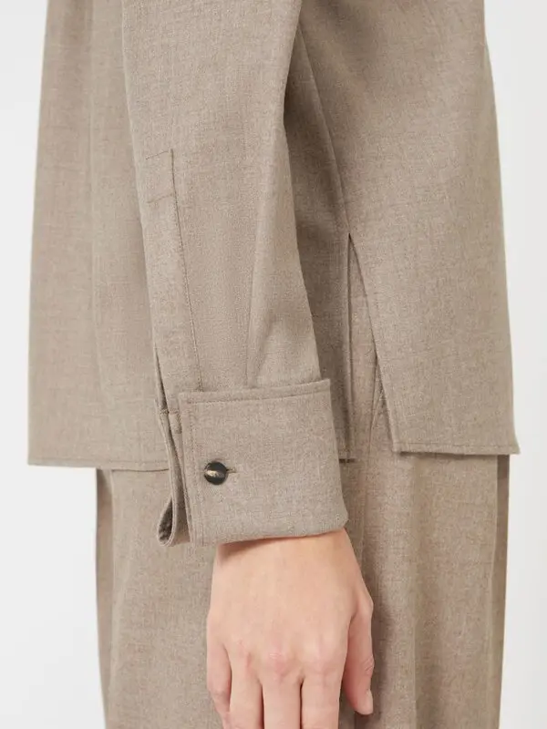 Max Mara Cashmere Foulé Shirt
