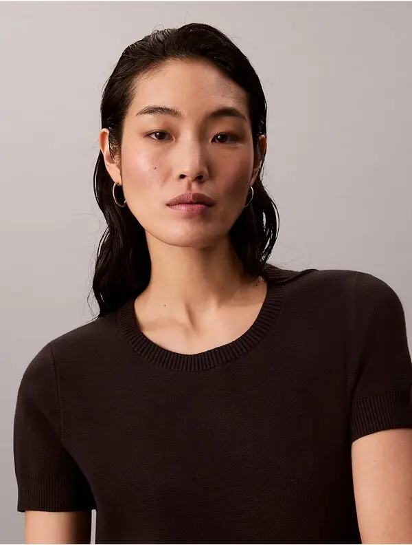 Calvin Klein Tech Knit Mini Dress