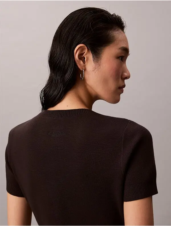 Calvin Klein Tech Knit Mini Dress