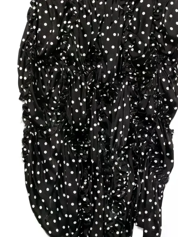 Comme Des Garçons Polka Dot Skirt