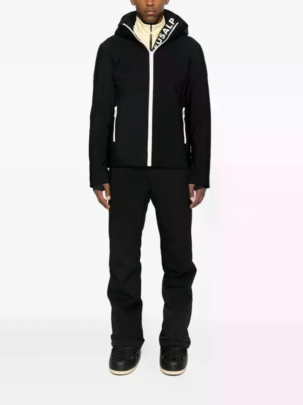 Fusalp Hooded Zip-front Jacket