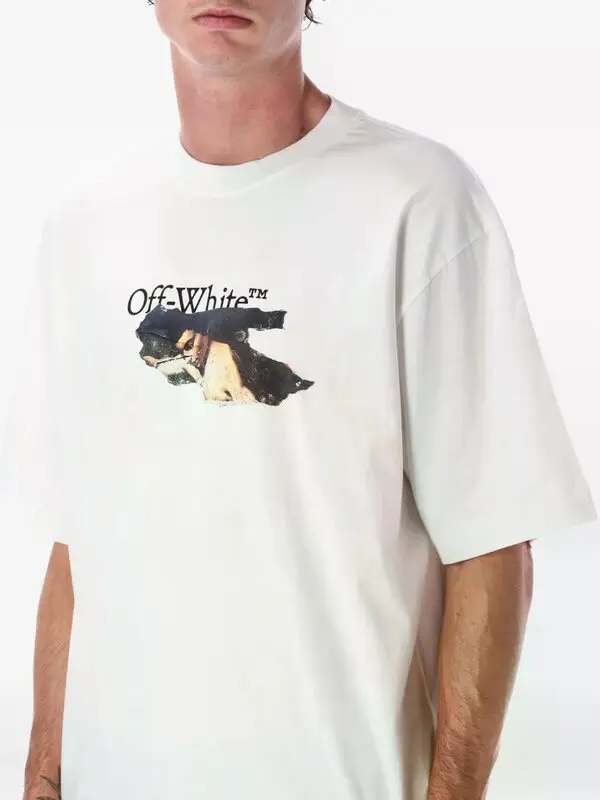 Off-White Arrow-print Skate T-shirt