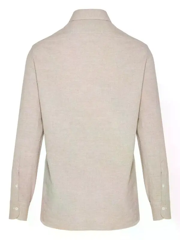 BARBA NAPOLI Long-sleeve Button-down Shirt