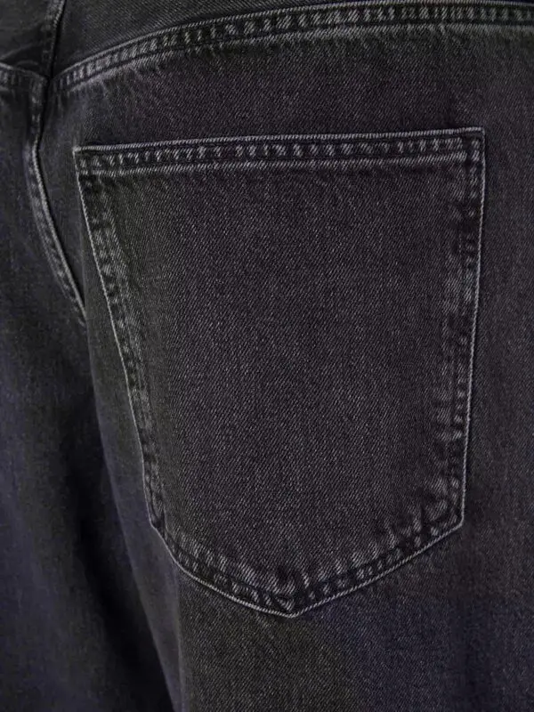 AGOLDE Buttoned Straight-leg Jeans
